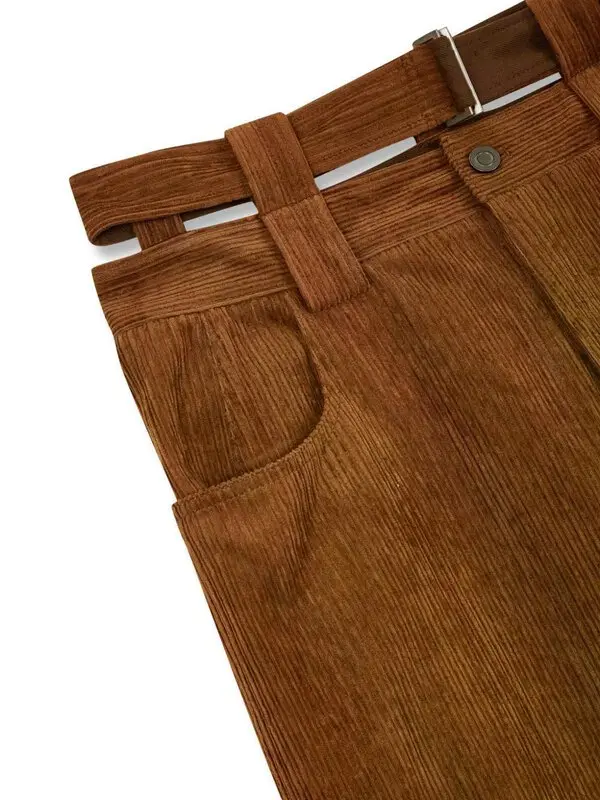 STUDIO TOMBOY Wide-leg Corduroy Trousers