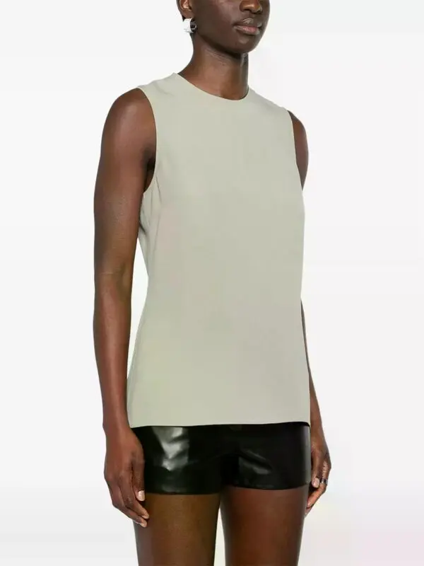AMI Paris Crepe Tank Top