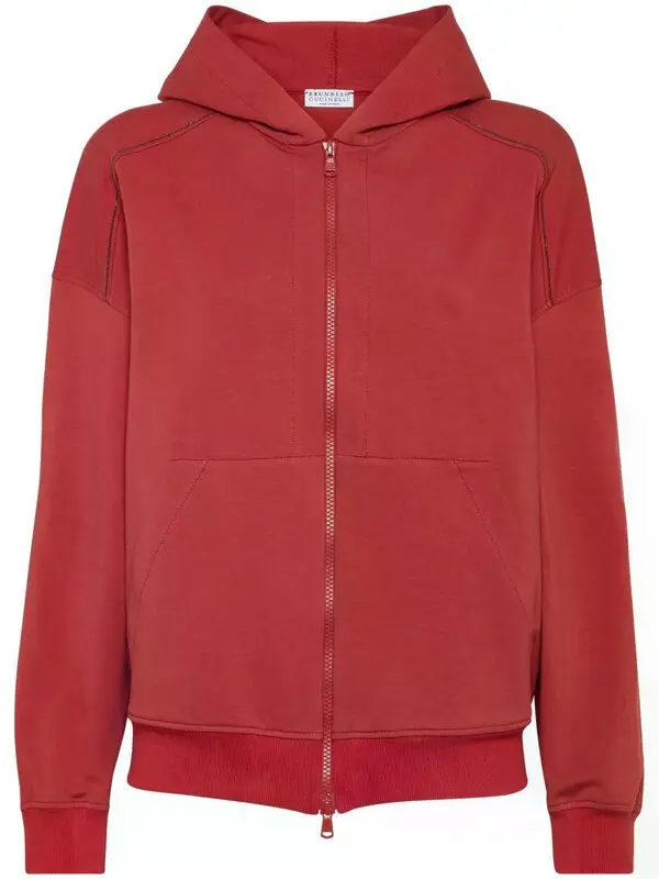 Brunello Cucinelli French Terry Zip-up Hoodie