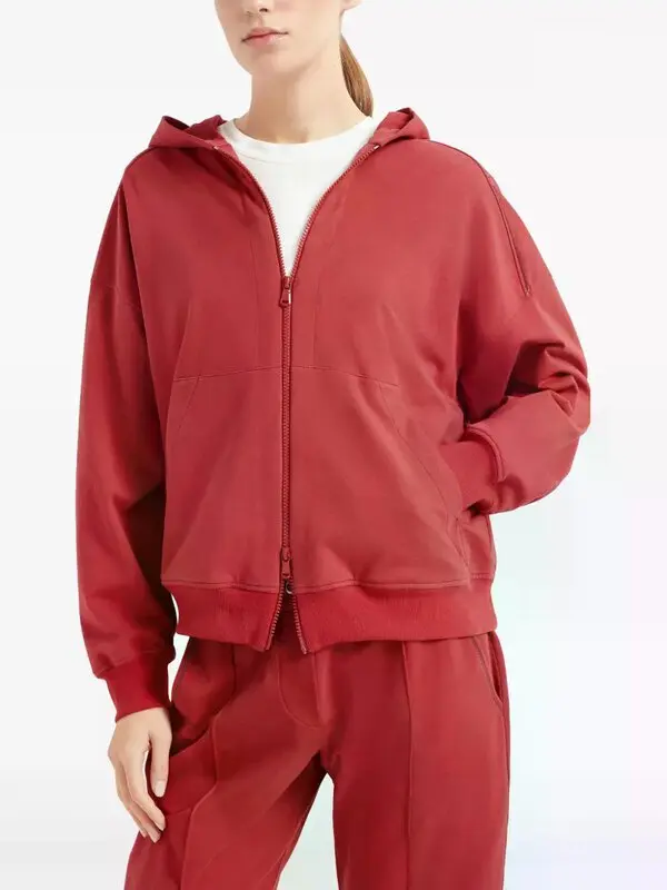 Brunello Cucinelli French Terry Zip-up Hoodie