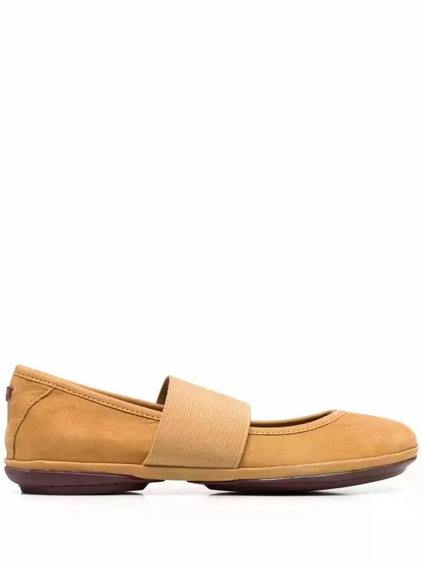 Camper Nina Suede Ballerina Shoes