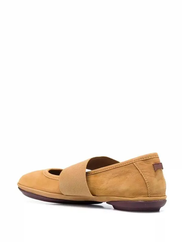 Camper Nina Suede Ballerina Shoes