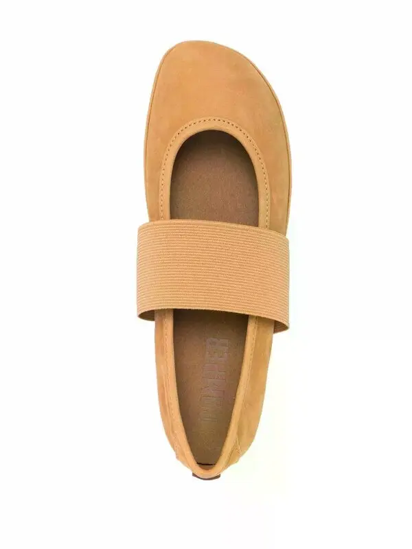Camper Nina Suede Ballerina Shoes
