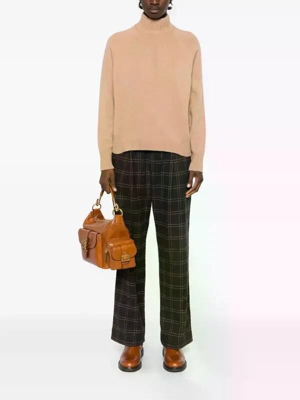 Peserico High-neck Raglan Sleeve Sweater
