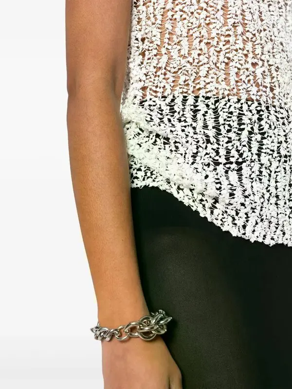 MAISON MARGIELA Sheer Open Tank Top