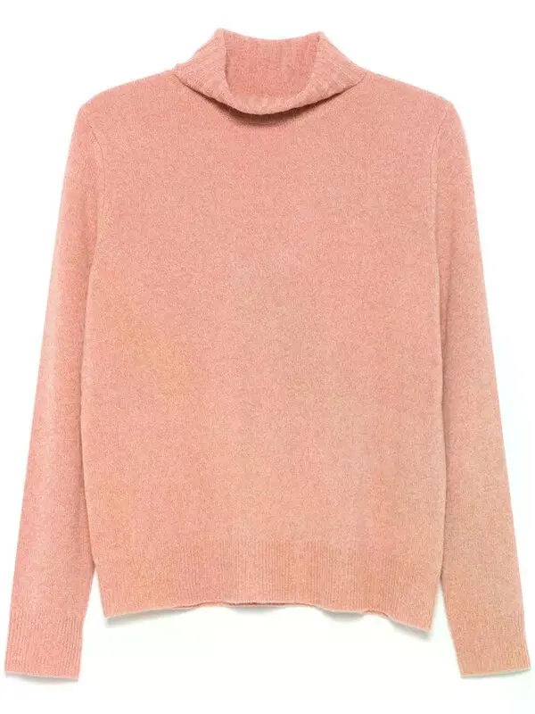 Aspesi Mélange-effect Roll Neck Sweater
