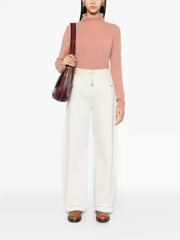 Aspesi Mélange-effect Roll Neck Sweater
