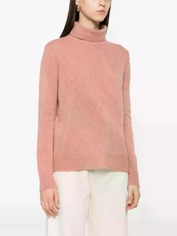 Aspesi Mélange-effect Roll Neck Sweater