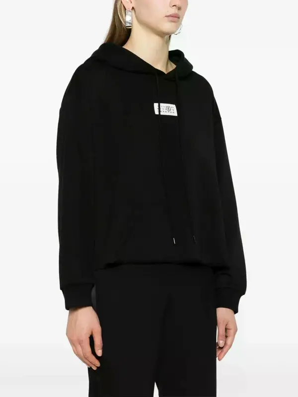 MAISON MARGIELA Cotton Blend Numbers Patch Hoodie