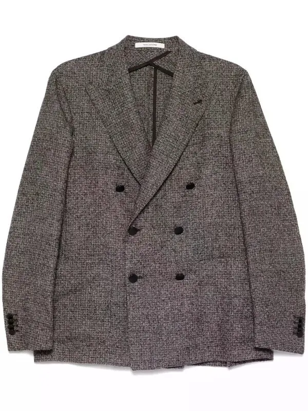 Tagliatore Double-breasted Blazer - Grey