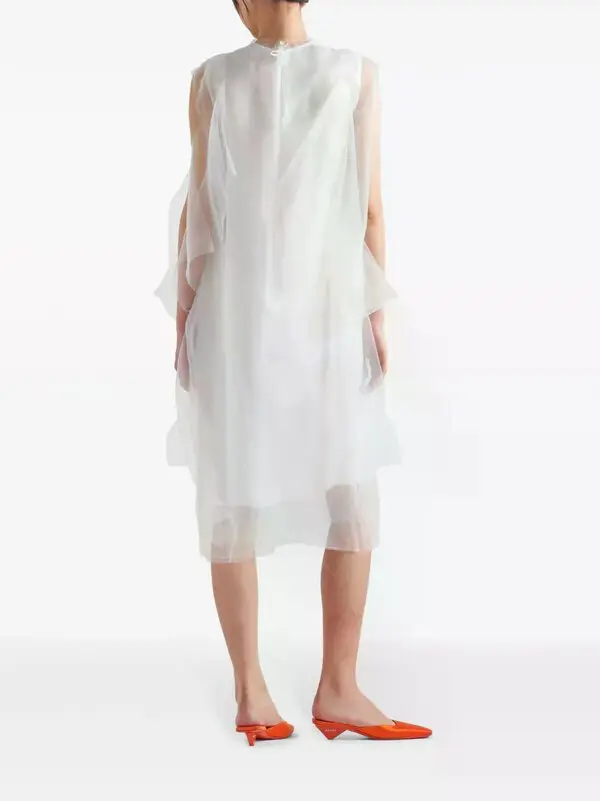 Prada Technical Voile Dress