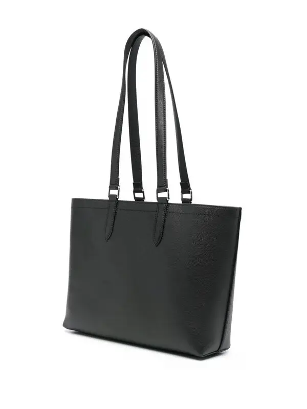 Fendi Roma Logo-embossed Leather Tote Bag