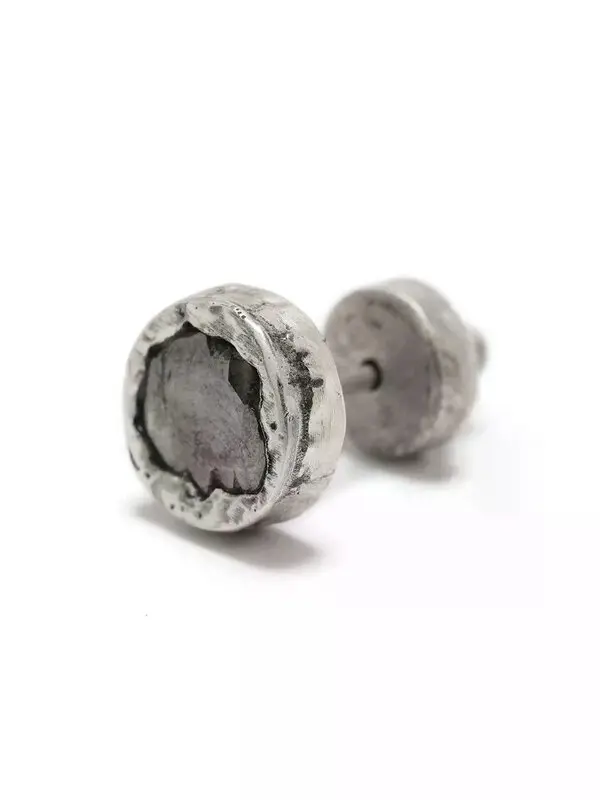 PARTS OF FOUR Single Stud Earring - Silver