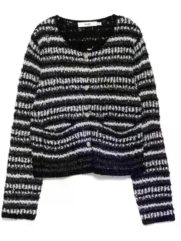 B+AB Round Neck Cardigan