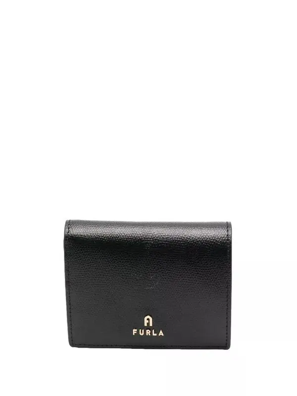 Furla Camelia Leather Wallet - Black