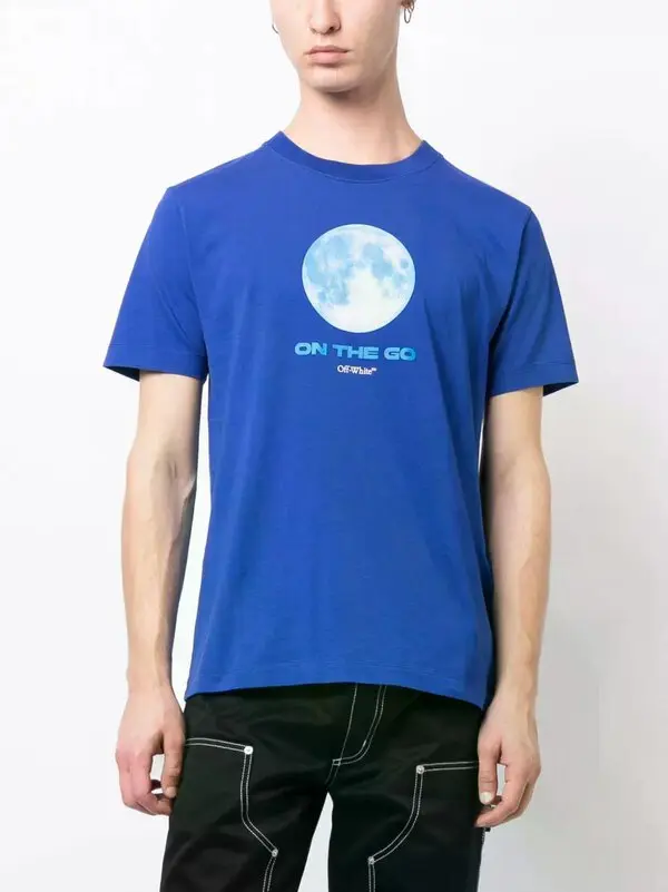 Off-White On The Go Moon Cotton T-shirt