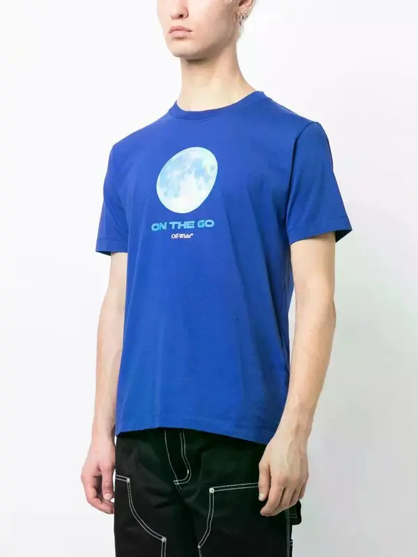 Off-White On The Go Moon Cotton T-shirt