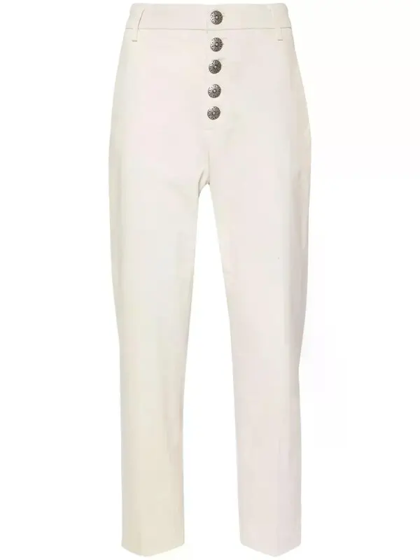 DONDUP Nima Logo-plaque Trousers