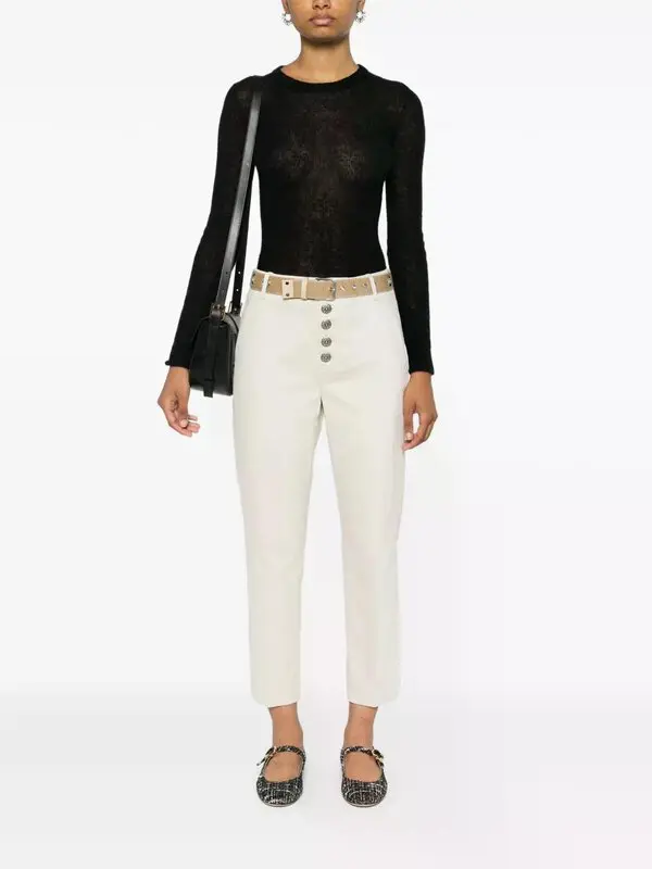 DONDUP Nima Logo-plaque Trousers