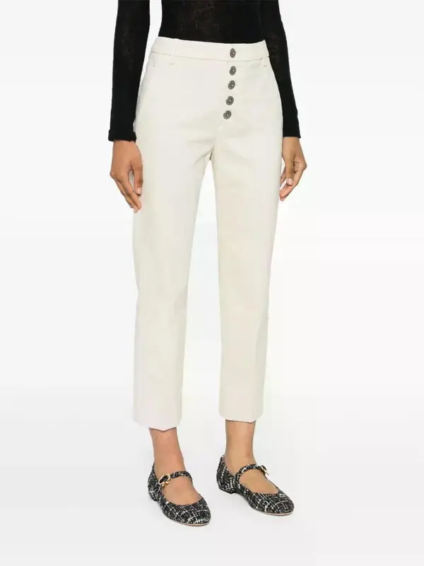 DONDUP Nima Logo-plaque Trousers