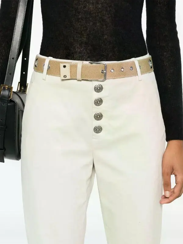 DONDUP Nima Logo-plaque Trousers