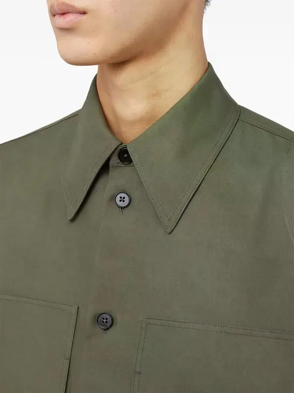 JIL SANDER Cotton Shirt - Green