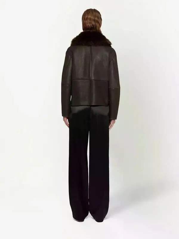 JIL SANDER Satin-finish Trousers