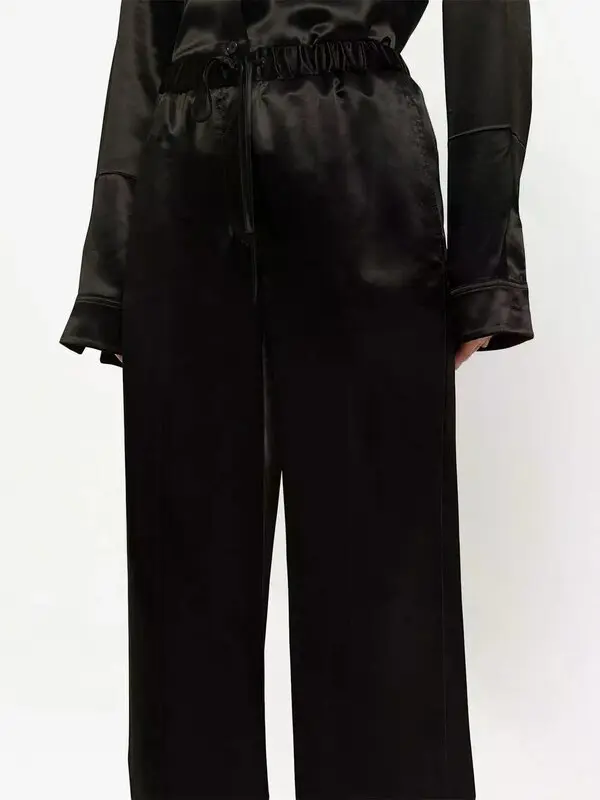 JIL SANDER Satin-finish Trousers