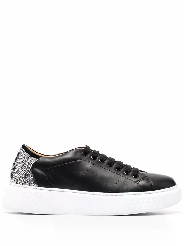 Philipp Plein Skull Low-top Sneakers - Black