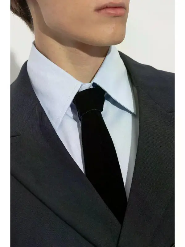Giorgio Armani Velvet Effect Tie