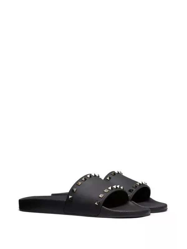 Valentino Garavani Rockstud Slide Sandals