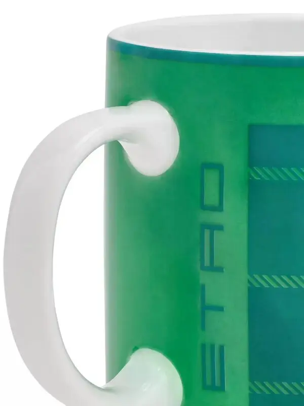 Etro Plaid-check Mug