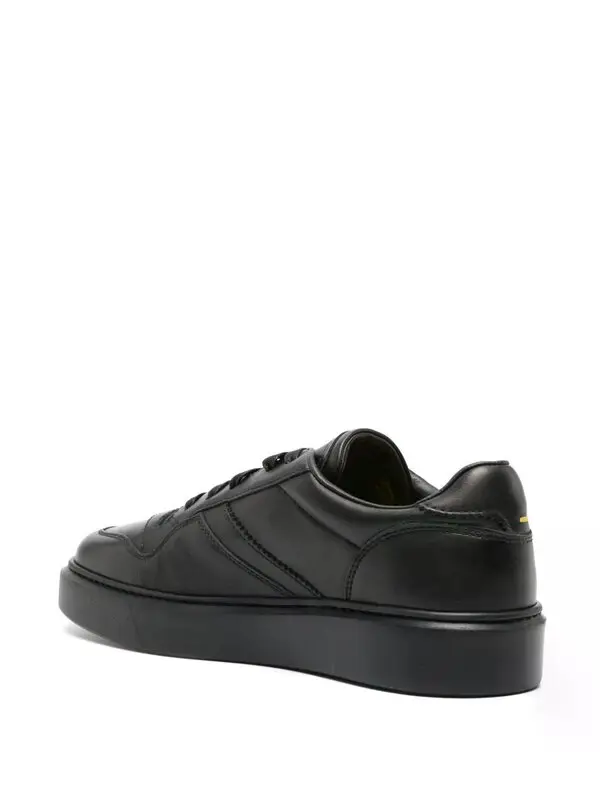 DOUCAL'S Leather Logo-debossed Sneakers