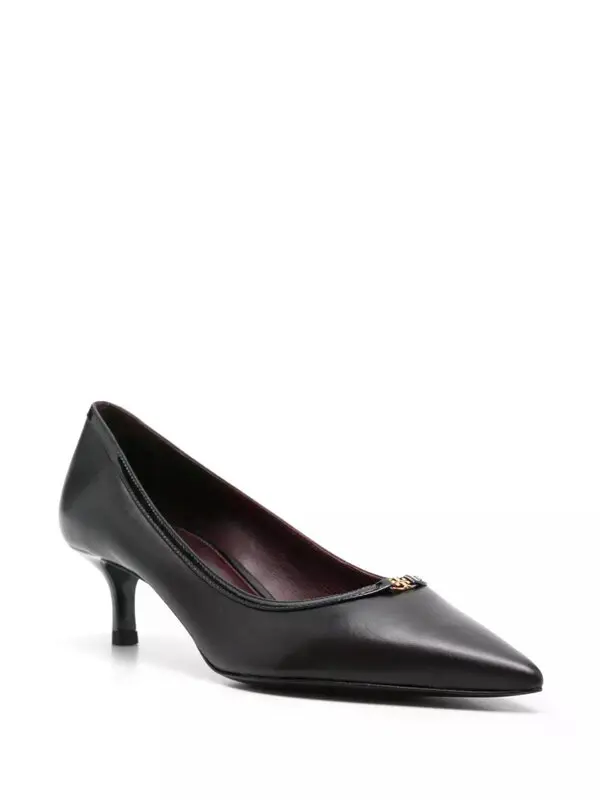 Tory Burch 45mm Double T Pumps - Black