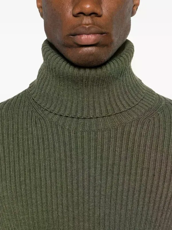 Kenzo Ribbed-knit Roll-neck Jumper