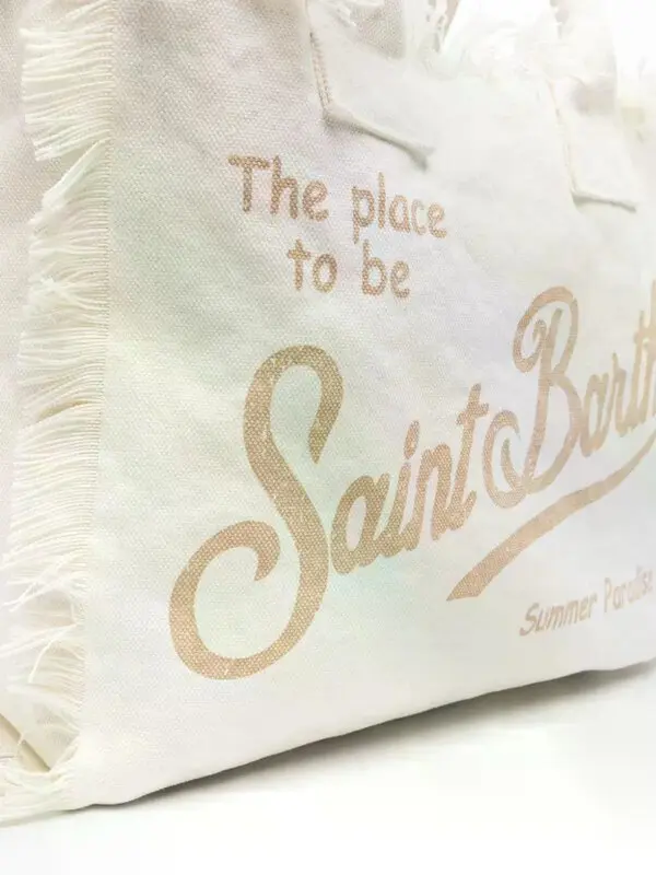 MC2 SAINT BARTH Canvas Beach Bag