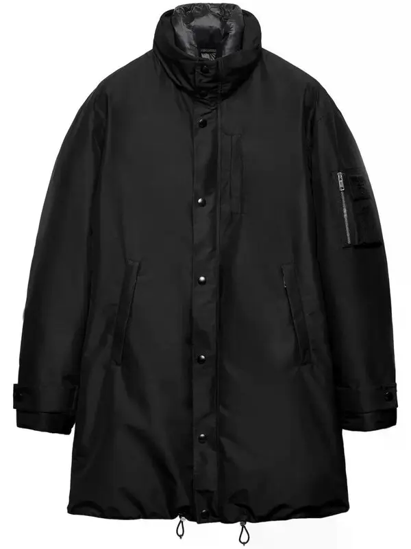 Prada Logo-lettering Down Coat