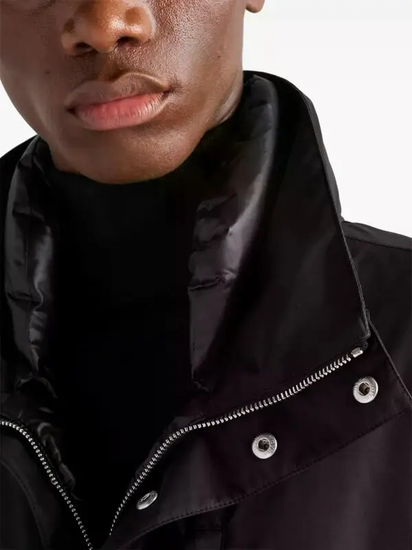 Prada Logo-lettering Down Coat