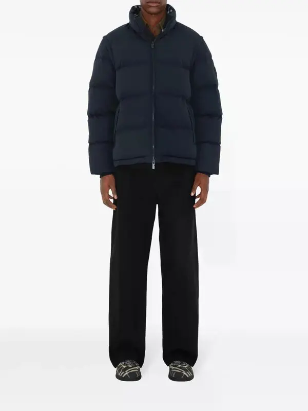 Burberry Detachable-sleeve Puffer Jacket