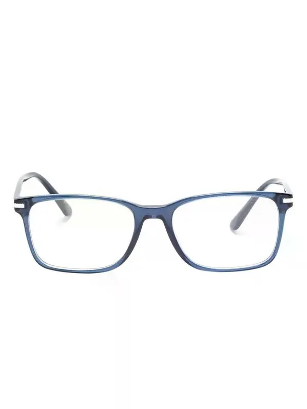 Prada Rectangle-frame Glasses - Blue