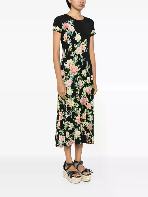 Johnny Was Janie Floral Print Dress