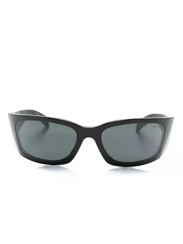 Prada Rectangle-frame Sunglasses - Black