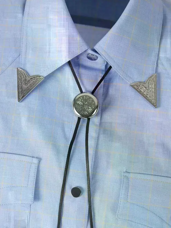 Rabanne Western-style Shirt With Drawstring Waist