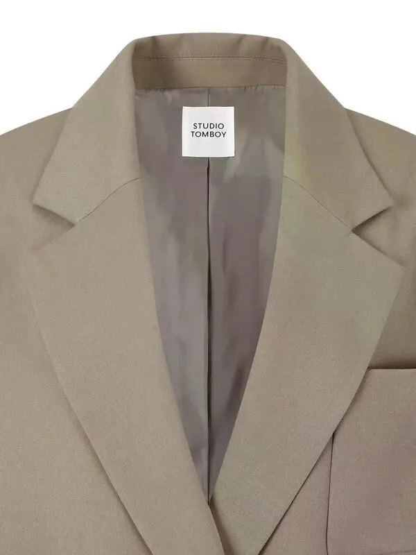 STUDIO TOMBOY Single-breasted Blazer - Neutrals