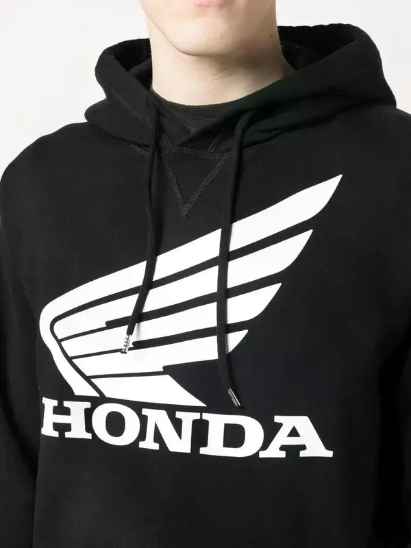 Dsquared2 Graphic-print Hoodie - Black