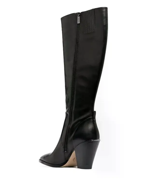 Michael Kors Knee-high Block Heel Pointed Toe Boots