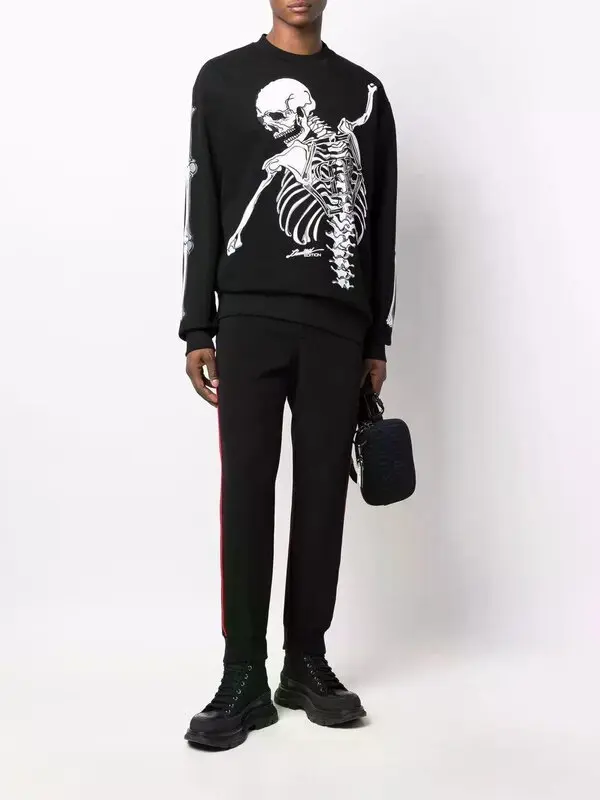 Philipp Plein Skeleton Print Sweatshirt