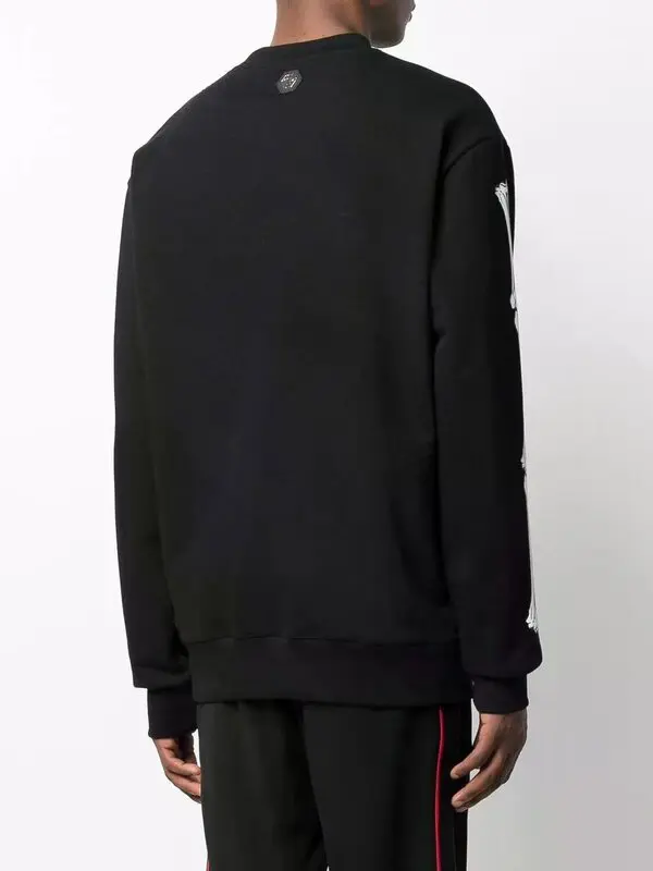 Philipp Plein Skeleton Print Sweatshirt