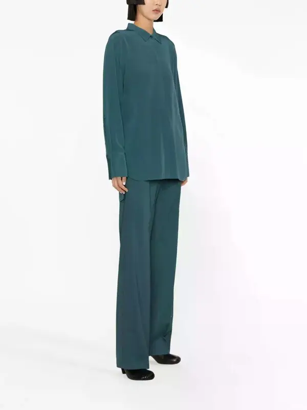 JOSEPH Crepe De Soie Silk Blouse