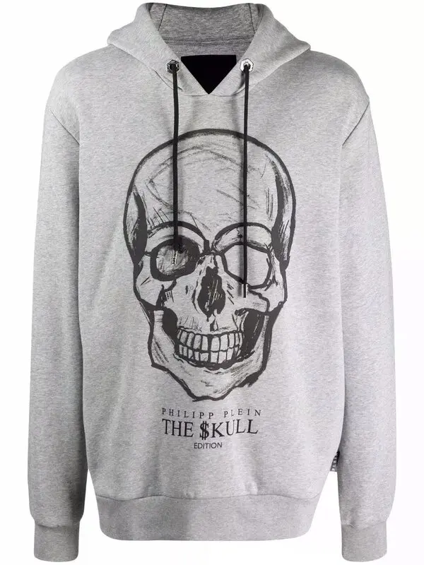 Philipp Plein Skull Print Hoodie